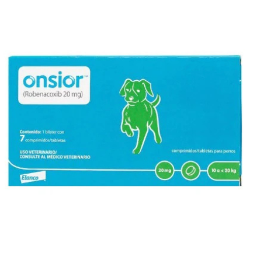 Onsior caja con 7 tabletas